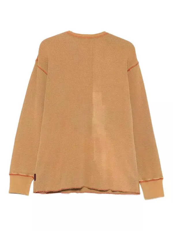 Gramicci Button-placket Waffle Sweater