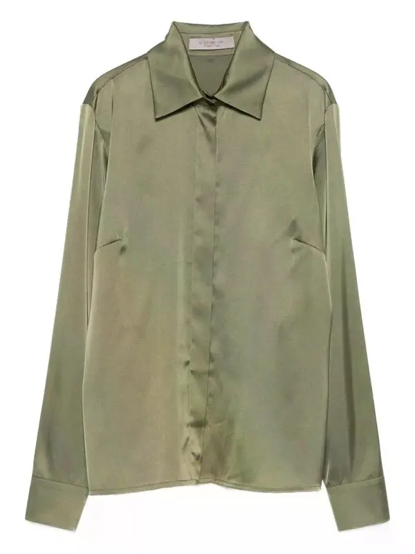D.exterior Satin Shirt