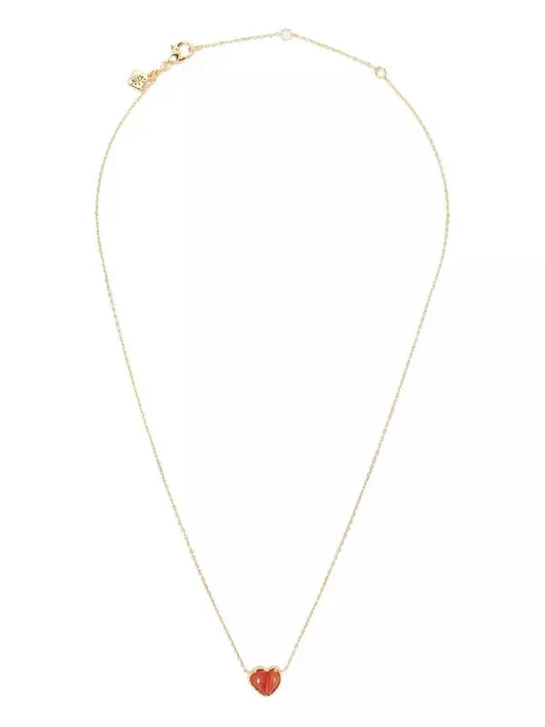 RYENN'S EYES 14k Plated Heart Necklace - Gold