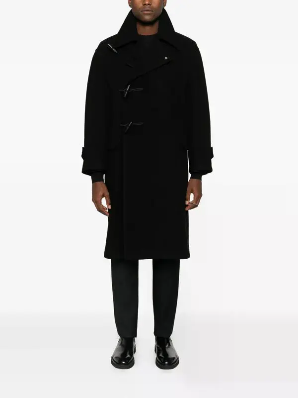 Tagliatore Toggle-fastening Wool Coat