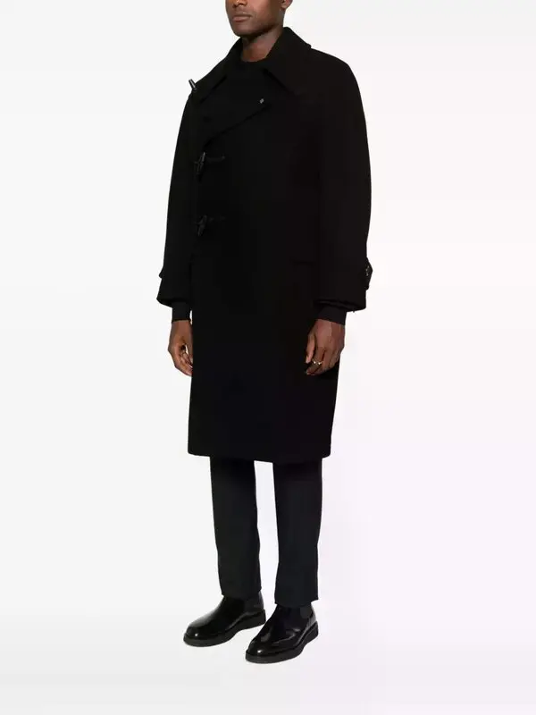 Tagliatore Toggle-fastening Wool Coat