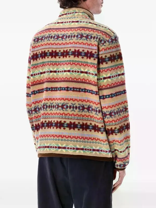 Ralph Lauren Patterned Buttoned Sweater