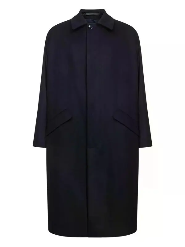 Giorgio Armani Single-breasted Cashmere Coat