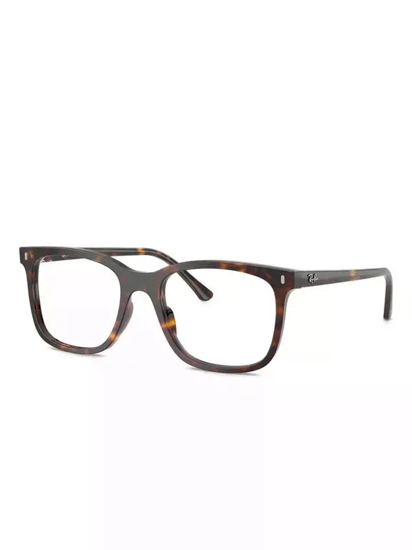 Ray-ban Square-frame Eyeglasses - Black