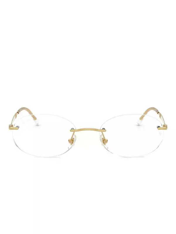 Ray-ban Round-frame Glasses - Neutrals