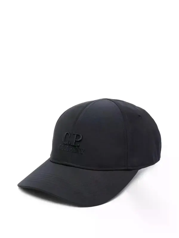 C.P. COMPANY Logo-embroidered Baseball Cap - Blue