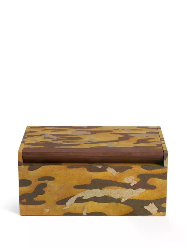 L'Objet Fortuny Camo Isole Box - Brown