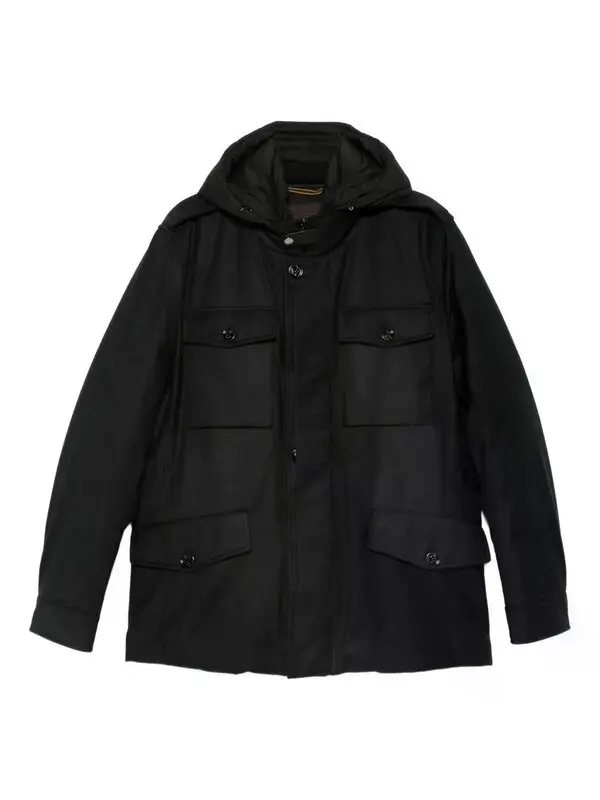 MOORER Hooded Coat