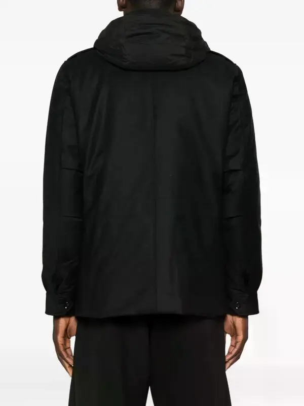MOORER Hooded Coat