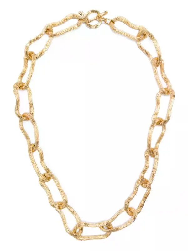 RYENN'S EYES X Quentin Jones 14k Plated Brass Chain-link Necklace - Gold