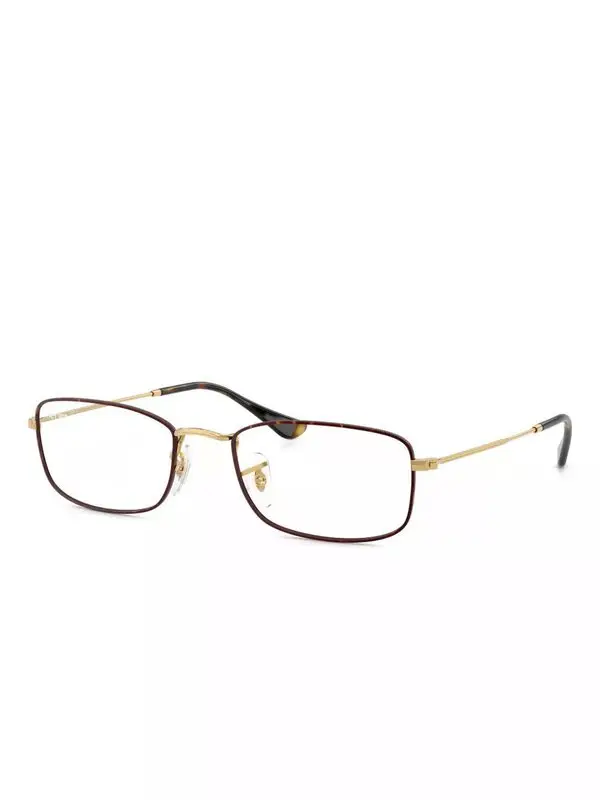 Ray-ban Rectangle-frame Eyeglasses - Black