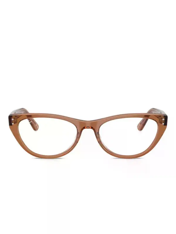 Ray-ban Cat-eye Eyeglasses - Brown