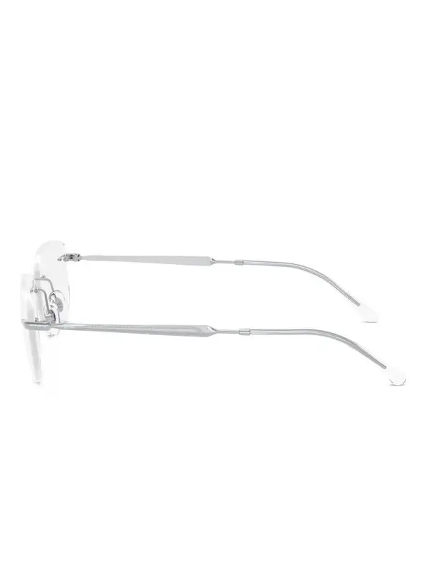 Ray-ban Rimless Eyeglasses - Silver