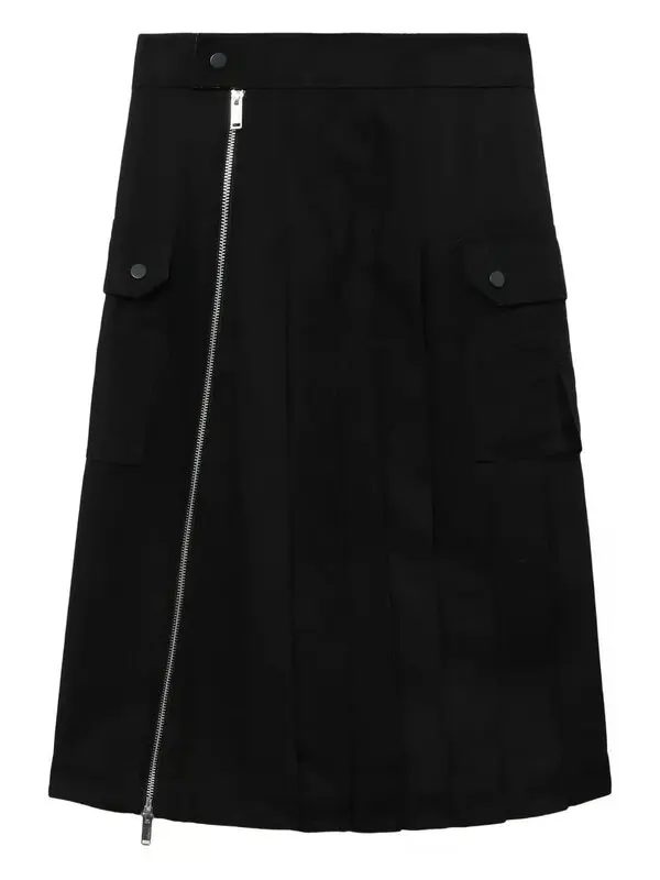 3.1 Phillip Lim Zip Pleated Skirt