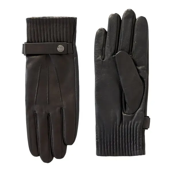 Mackage Jaylen Leather Gloves - Black