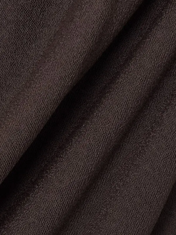 Rick Owens Luna Gathered Mini Skirt - Brown