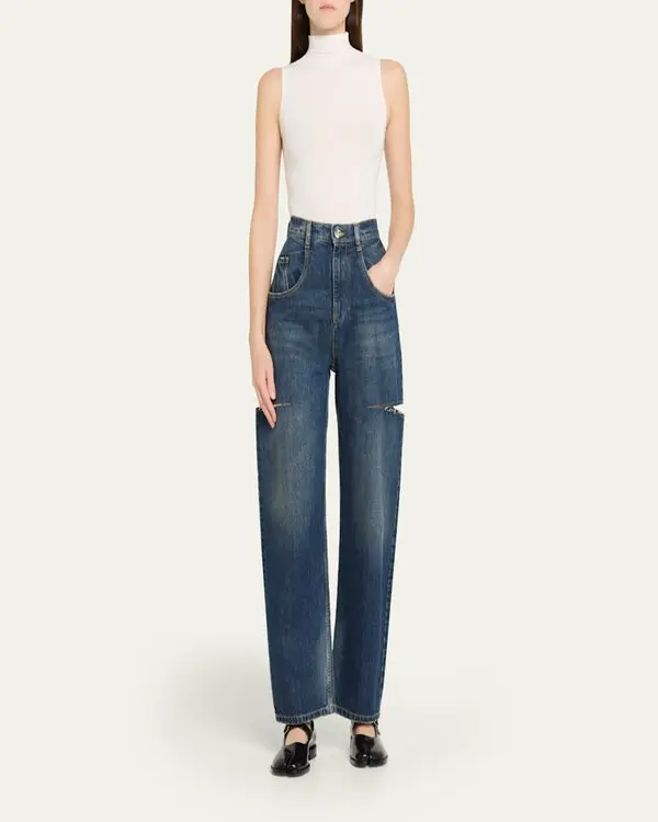 MAISON MARGIELA Barrel Leg Jeans