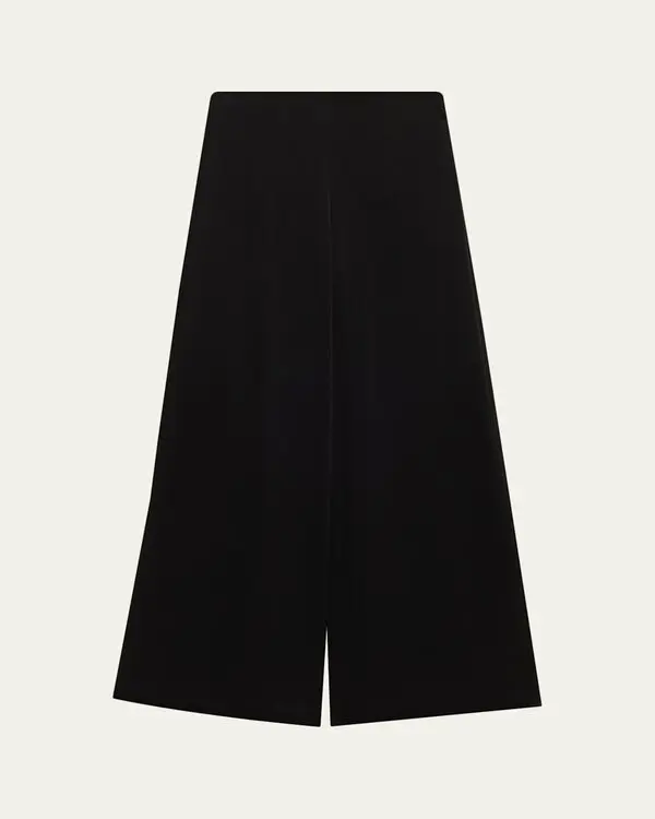 UNGARO Kai Wide-leg Satin Pants