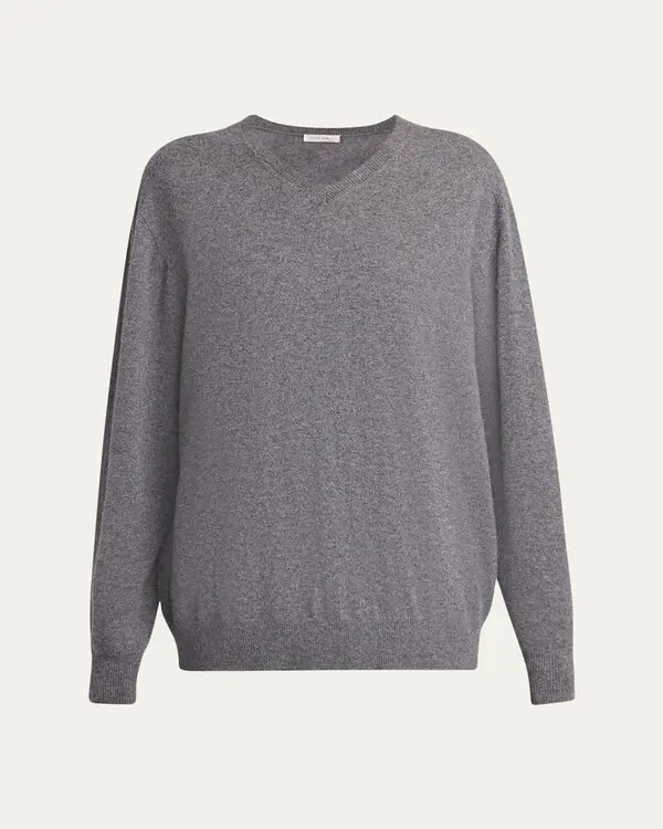 THE ROW Ligeia V-neck Cashmere Sweater