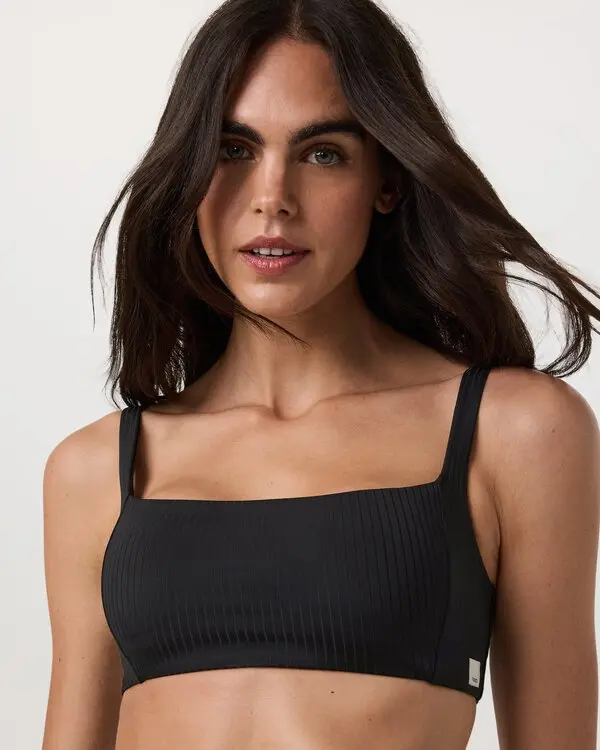 Vuori Inversion Rib Bra - Black