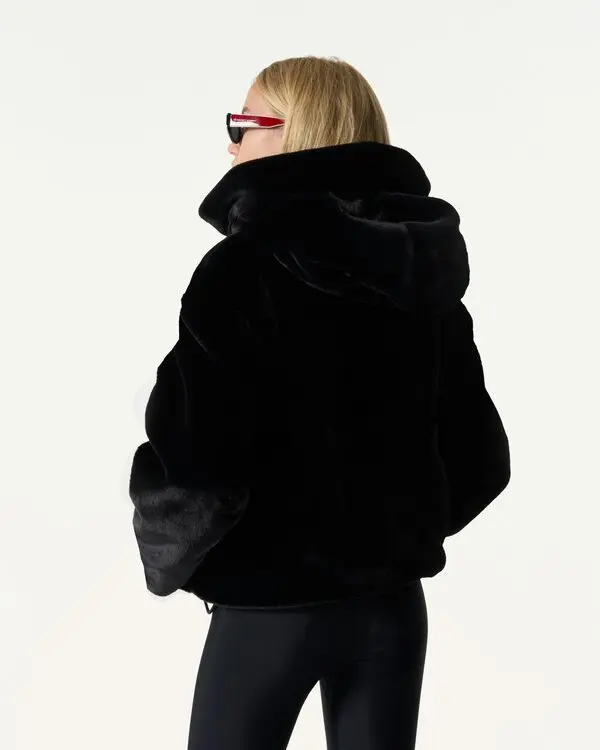 Perfect Moment Faux Fur Hooded Jacket