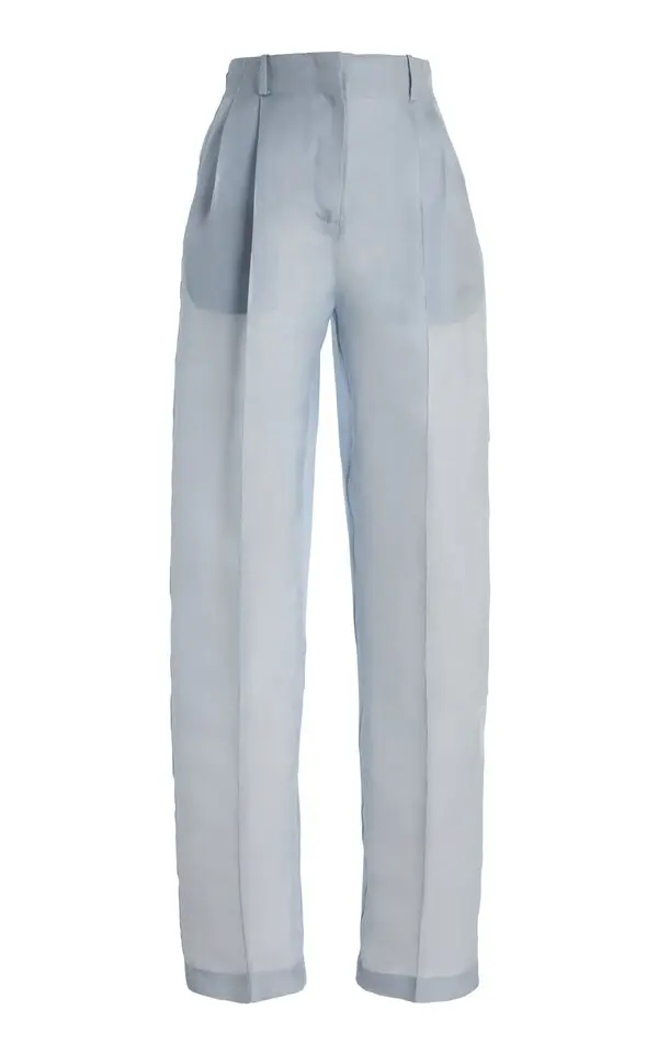 Prabal Gurung High-rise Straight-leg Pants