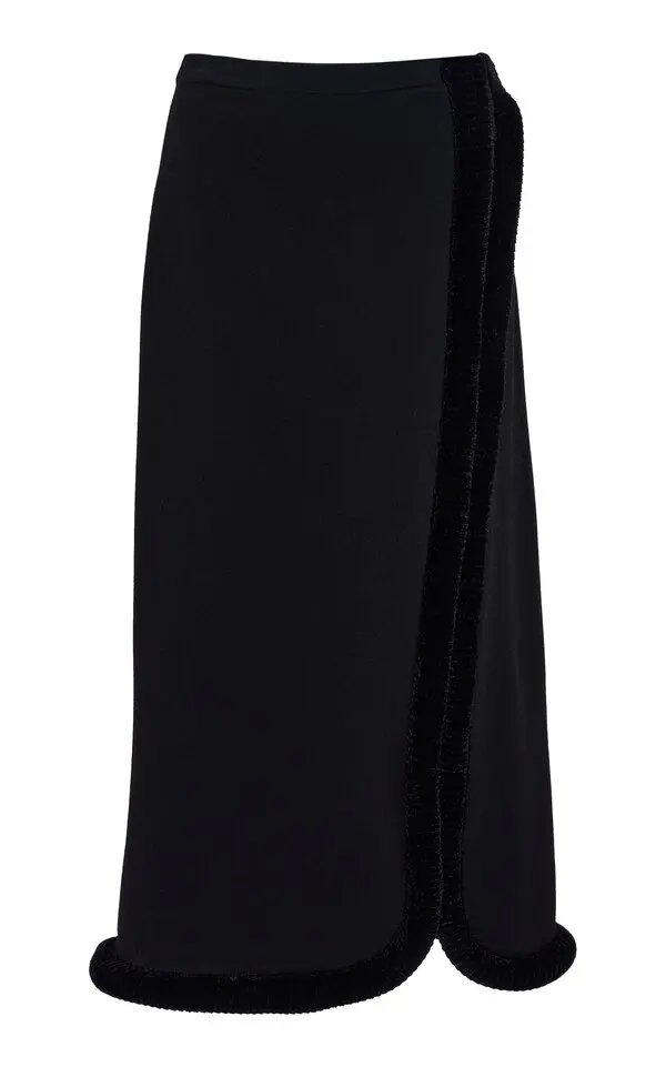 DIOTIMA Castries Knit Midi Skirt - Black