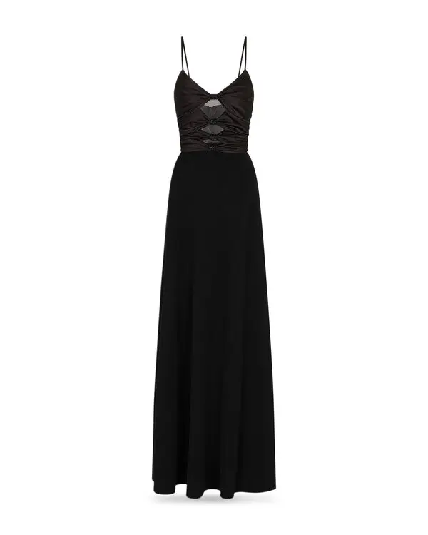 Emporio Armani Embellished Maxi Dress