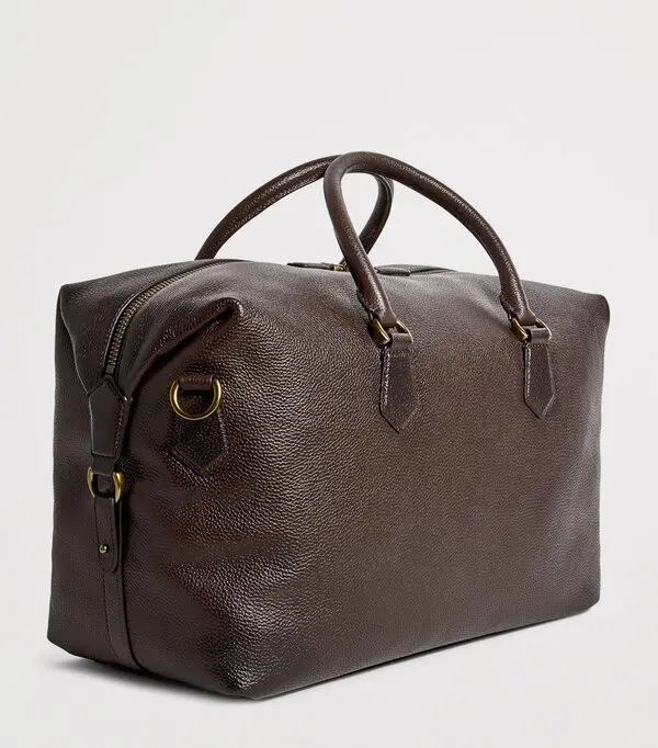 Polo Ralph Lauren Grained Leather Duffle Bag