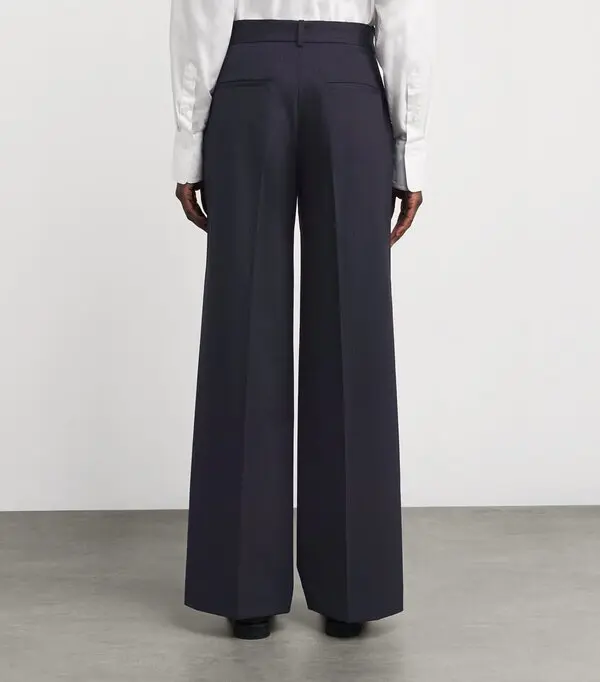 Sandro Wool-blend Pinstriped Trousers