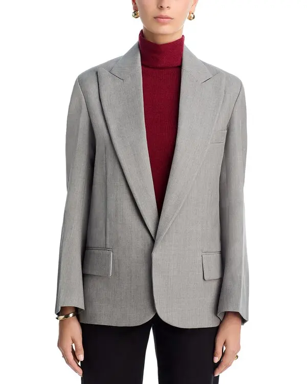Victoria Beckham Sculptural Sleeve Blazer