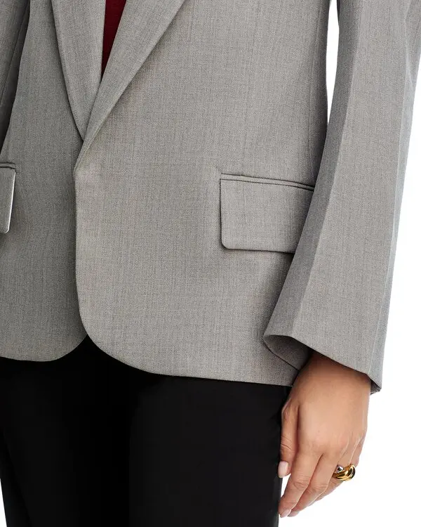 Victoria Beckham Sculptural Sleeve Blazer