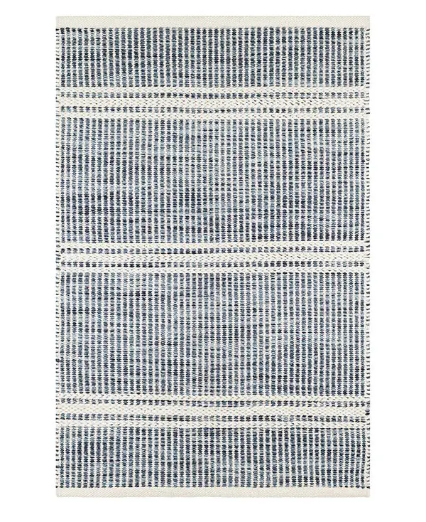 DASH & ALBERT Dash Albert Annie Selke Malta Wool Da1026 Area Rug, 8'0x10'0 - Blue
