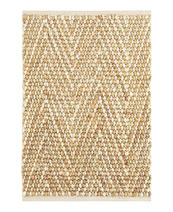 DASH & ALBERT BY ANNIE SELKE Dash Albert Annie Selke Meghan Da1780 Area Rug, 8'0x10'0 - Ivory/ Tan