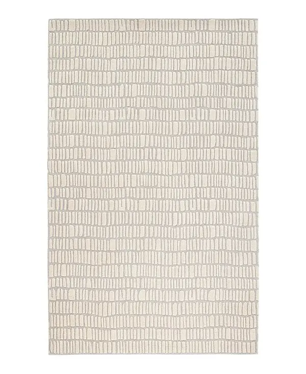 DASH & ALBERT Dash Albert Annie Selke Roark Wool Da1860 Area Rug, 8'0x10'0 - Ivory