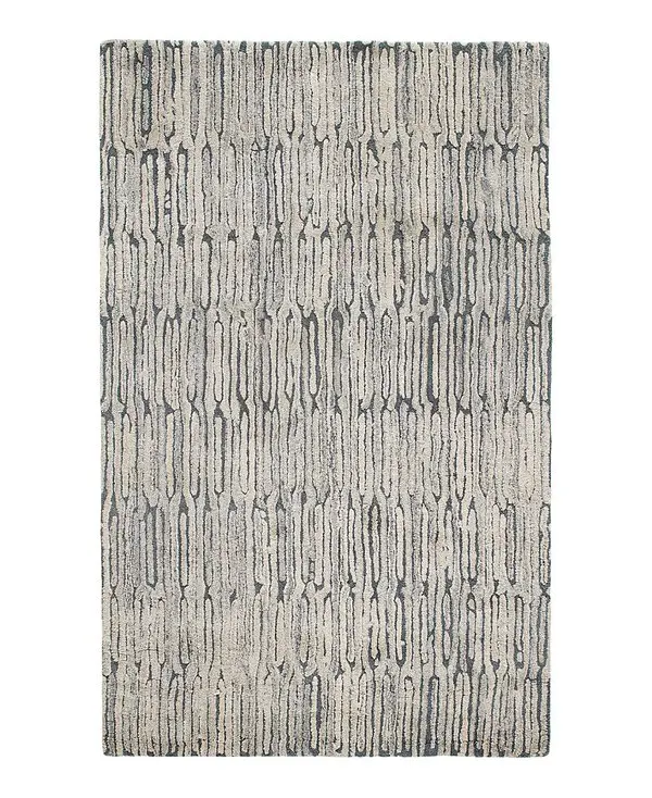 DASH & ALBERT BY ANNIE SELKE Dash Albert Annie Selke Malone Wool Da1856 Area Rug, 8'0x10'0 - Slate/blue