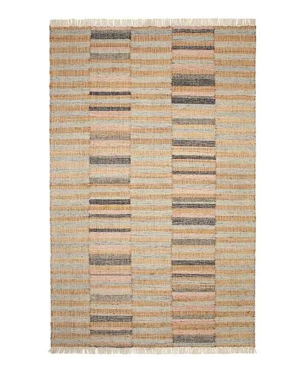 DASH & ALBERT Dash Albert Annie Selke Ravel Stripe Da1931 Area Rug, 3'0x5'0 - Blue