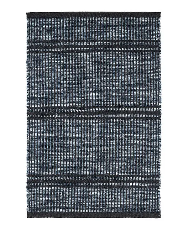 DASH & ALBERT Dash Albert Annie Selke Malta Wool Da1695 Area Rug, 3'0x5'0 - Navy