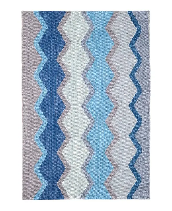 DASH & ALBERT Dash Albert Annie Selke Safety Net Indoor/outdoor Da1946 Area Rug, 2'0x3'0 - Blue