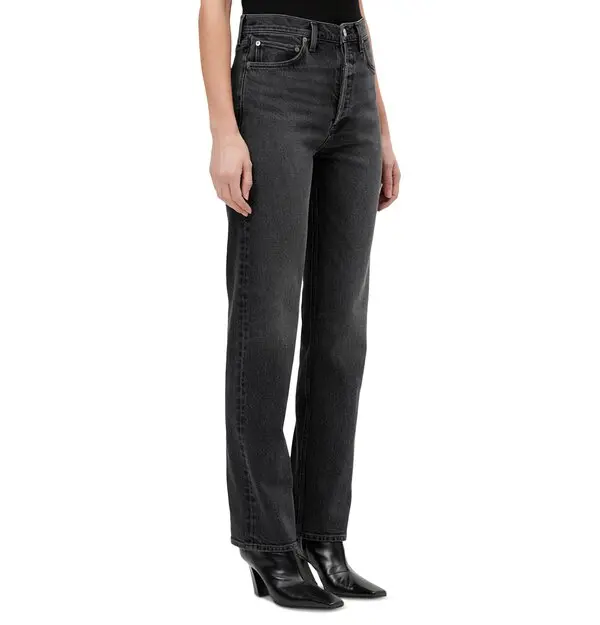 AGOLDE 90's Pinch Waist High-rise Straight Jeans - Radius