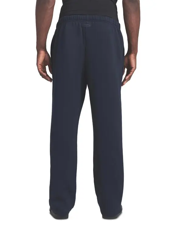 SKIMS Fleece Straight Leg Sweatpants - Navy