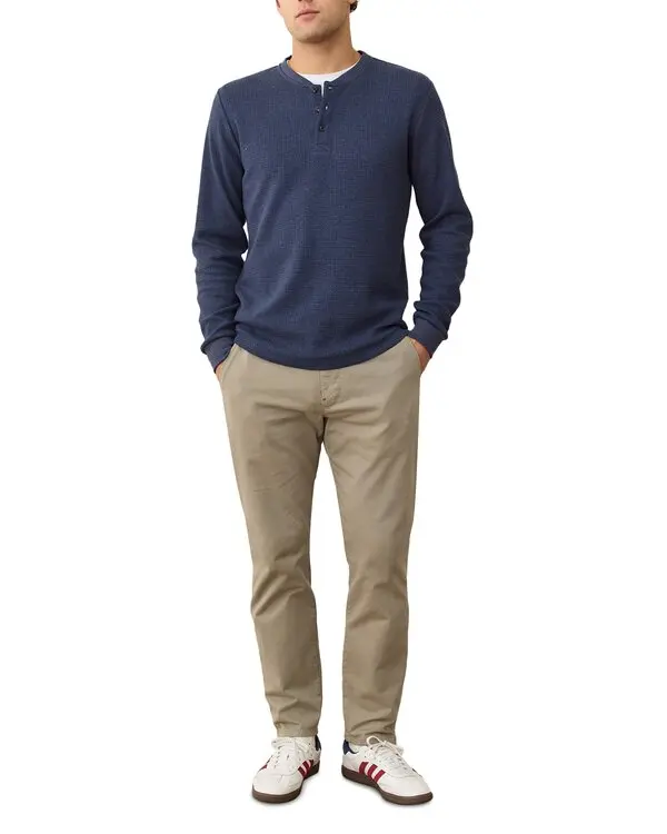 Marine Layer Waffle Knit Henley