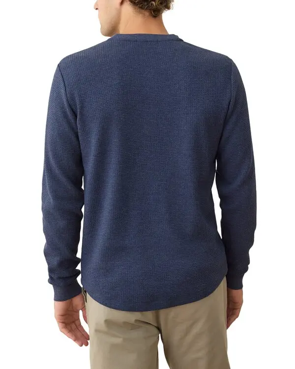 Marine Layer Waffle Knit Henley