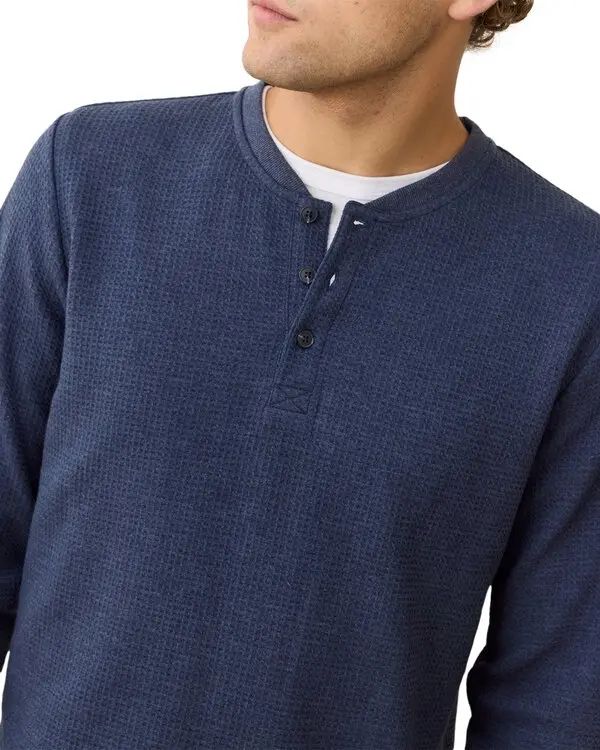 Marine Layer Waffle Knit Henley