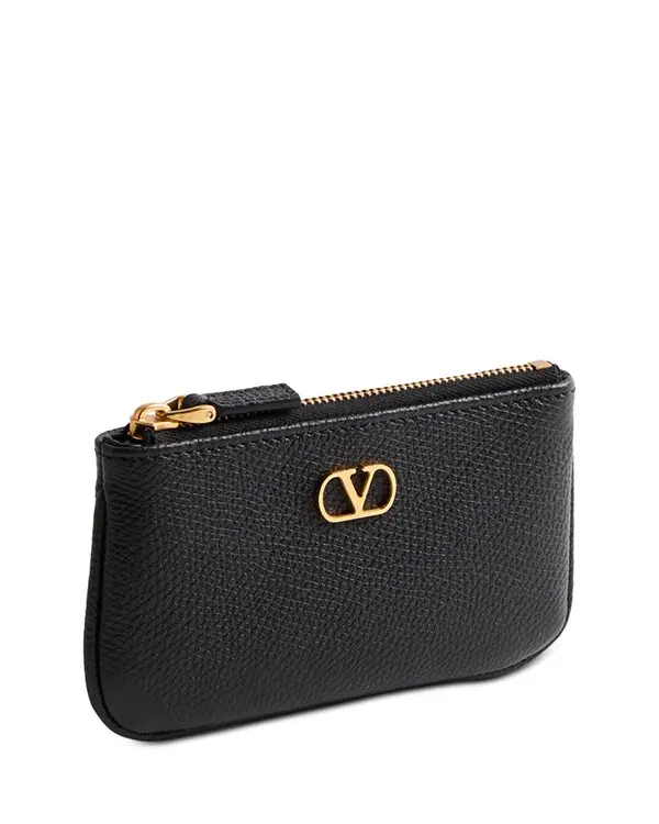 Valentino Garavani Signature Vlogo Key Ring Pouch