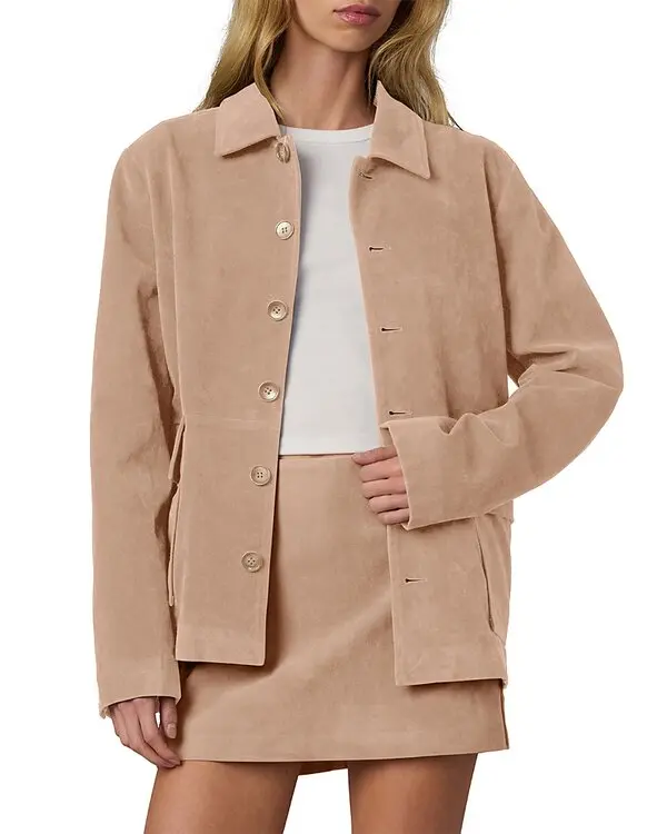 Joe's Jeans Faux Suede Chore Coat