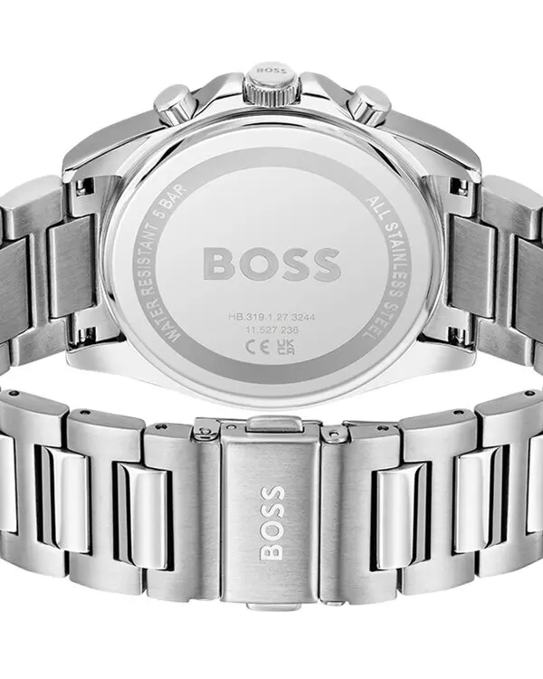 Hugo Boss Strike Chronograph, 41mm - Black/silver