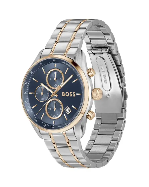 Hugo Boss Grand Prix Chronograph Watch - Blue/silver