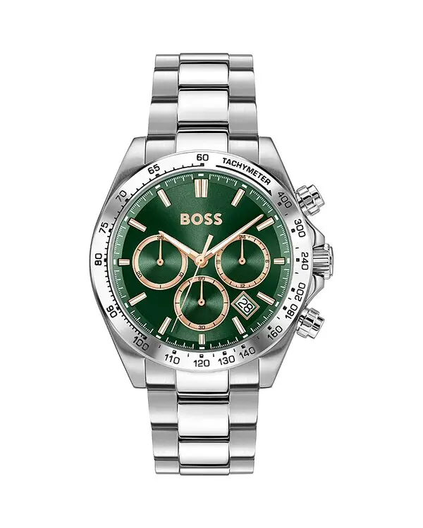 Hugo Boss Hero 2.0 Chronograph - Green/silver