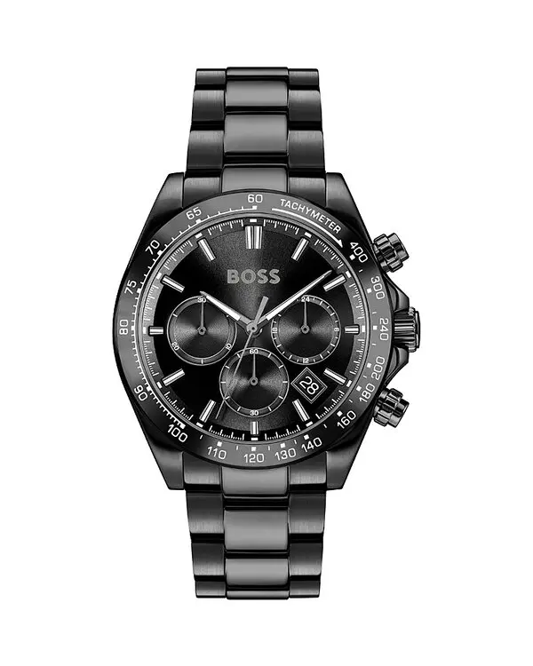 Hugo Boss Hero 2.0 Chronograph, 44mm - Black/black